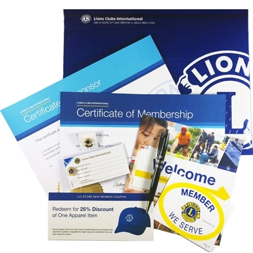 New Member Induction Kit - Lionsverkkokauppa